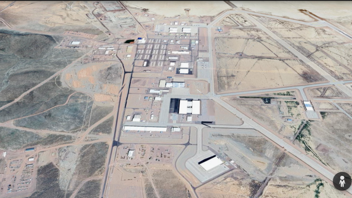 Area 51 Satellite Images IKONOS Satellite Image Of Area 51 | Satellite