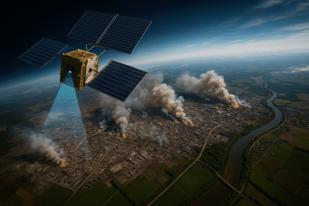 Real-Time Satellite Imagery for Disaster Management