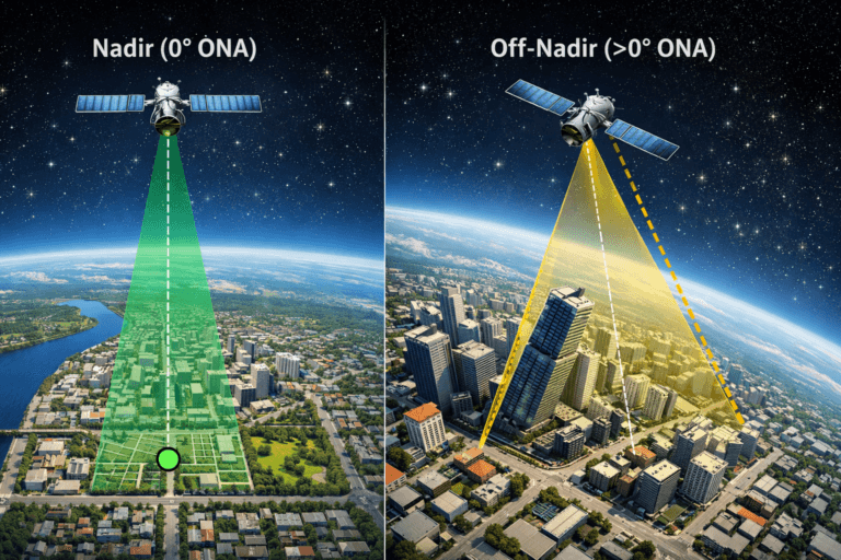 Understanding Satellite Off-Nadir Angle Adjustments