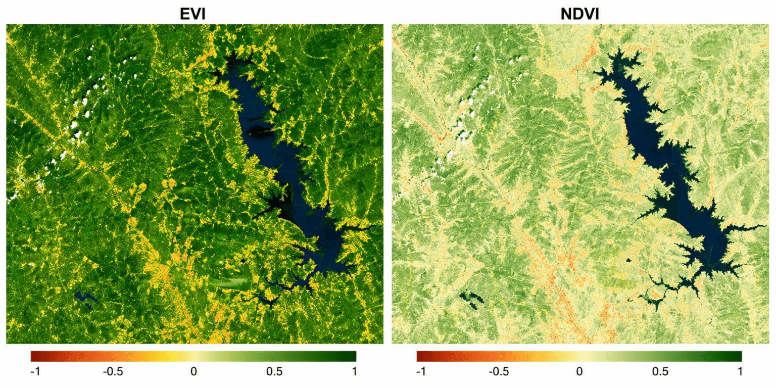 Enhanced Vegetation Index (EVI): Formula, vs NDVI & Uses